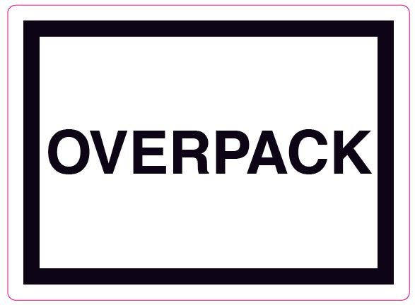 Ramirent dekal Overpack - Wulff Supplies