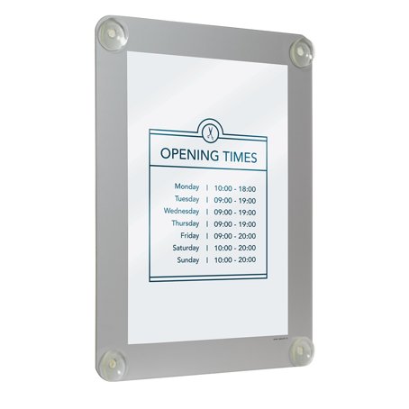 Window poster frame Securit® double-sided A4 - Wulff Supplies