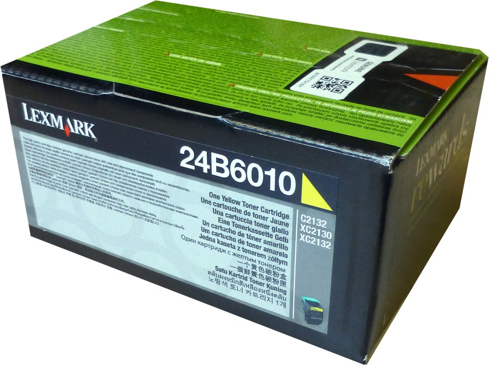 Toner Lexmark XC2130, XC2132, C2132 High Capacity gul - Wulff Supplies